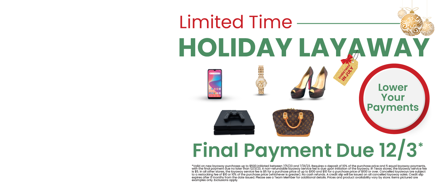 Get Updates on Great Pawn Deals - Value Pawn And Jewelry